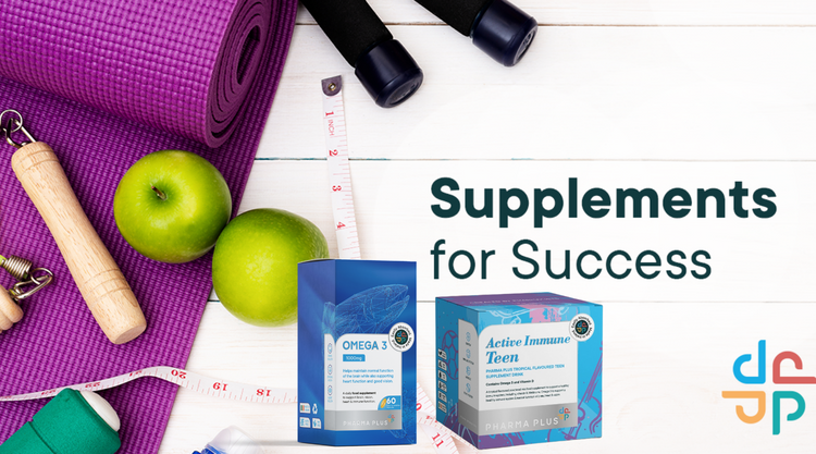 Active Immune + Omega 3 Supplements for Success – Pharmaplus