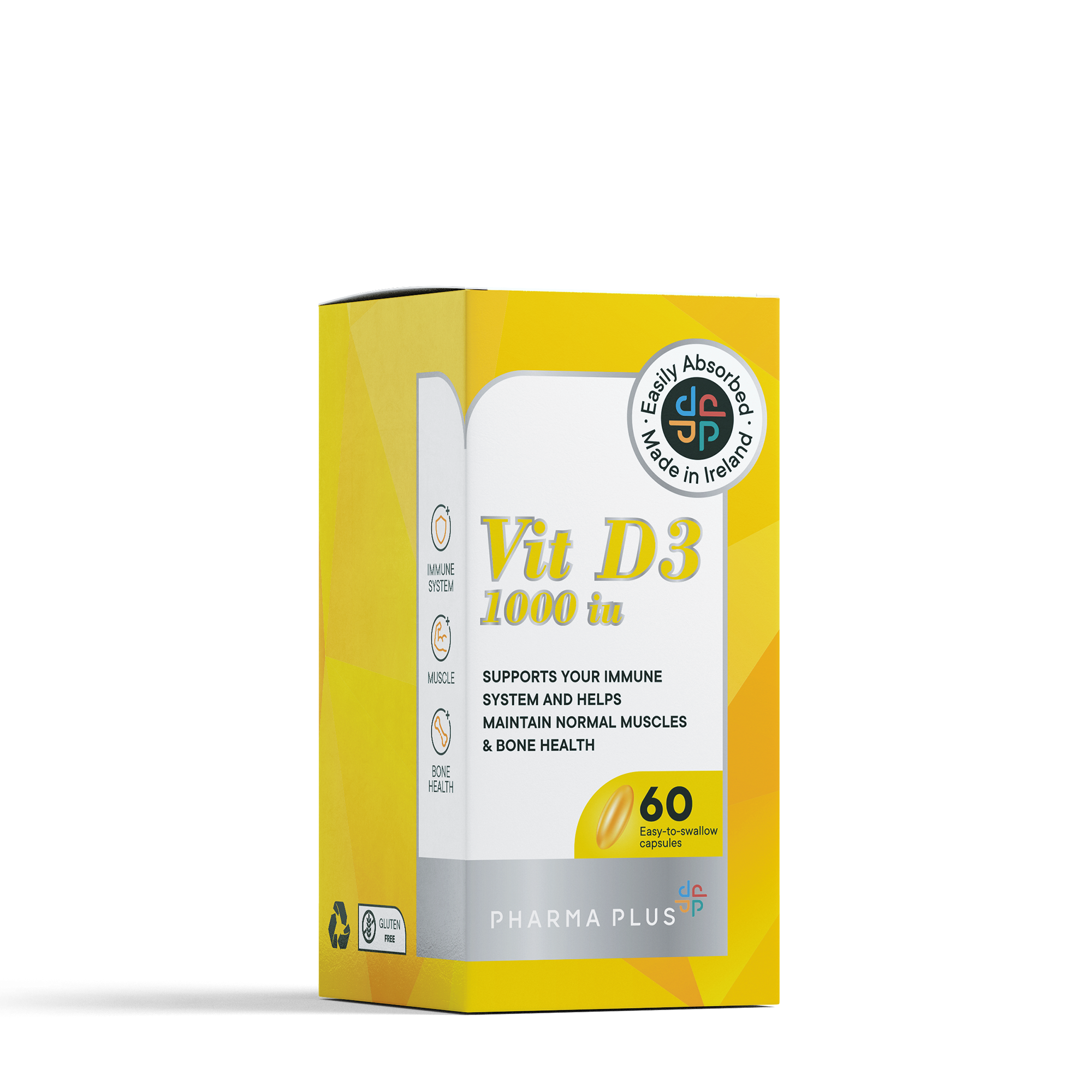Vitamin D – Daily Bone & Immune Support Supplements – Pharmaplus